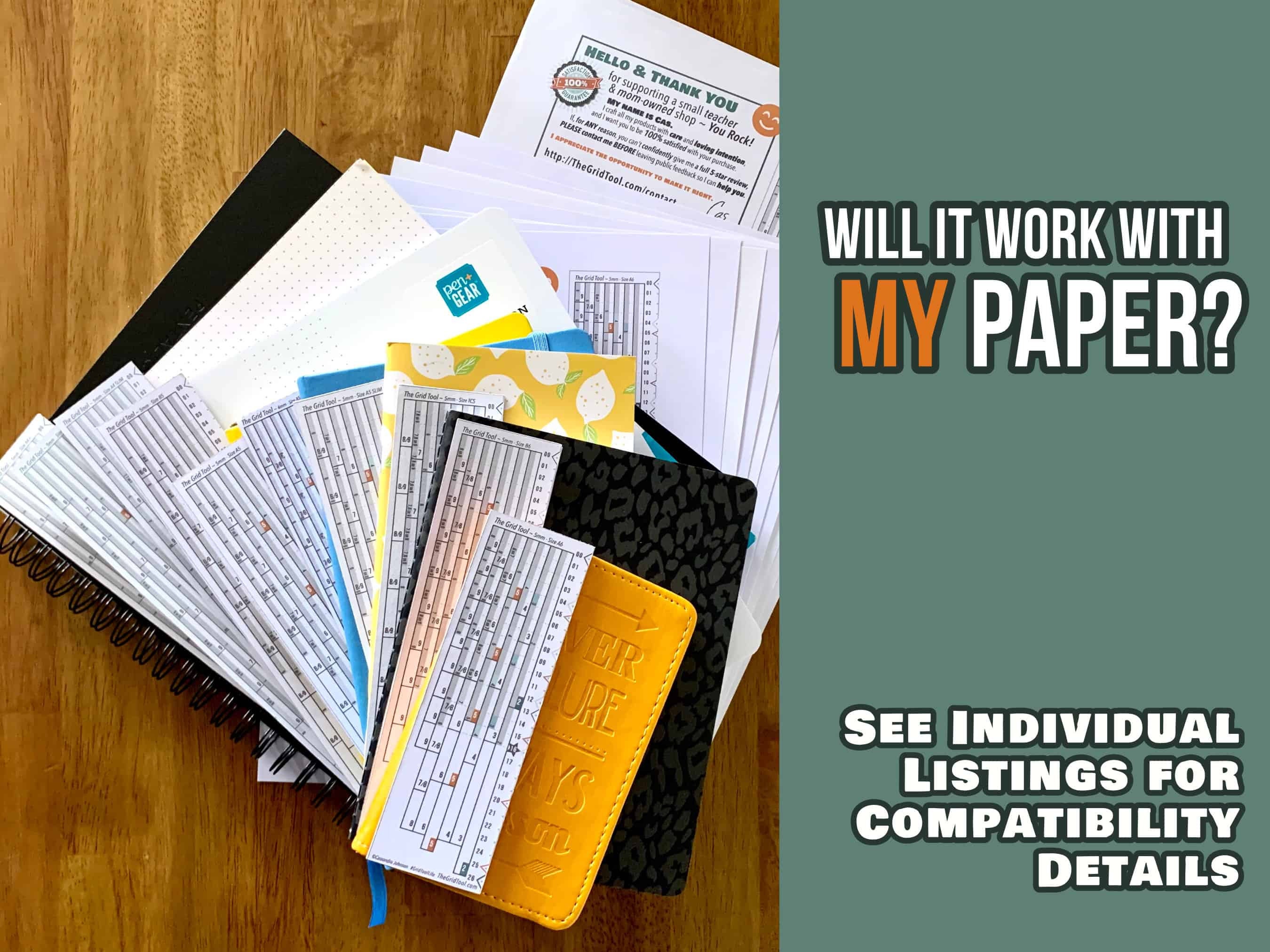 US Paper Legal Letter Filler 5mm Smarter Spacing Ruler - Etsy