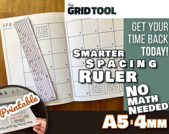 Metal Dot Grid Ruler - Etsy