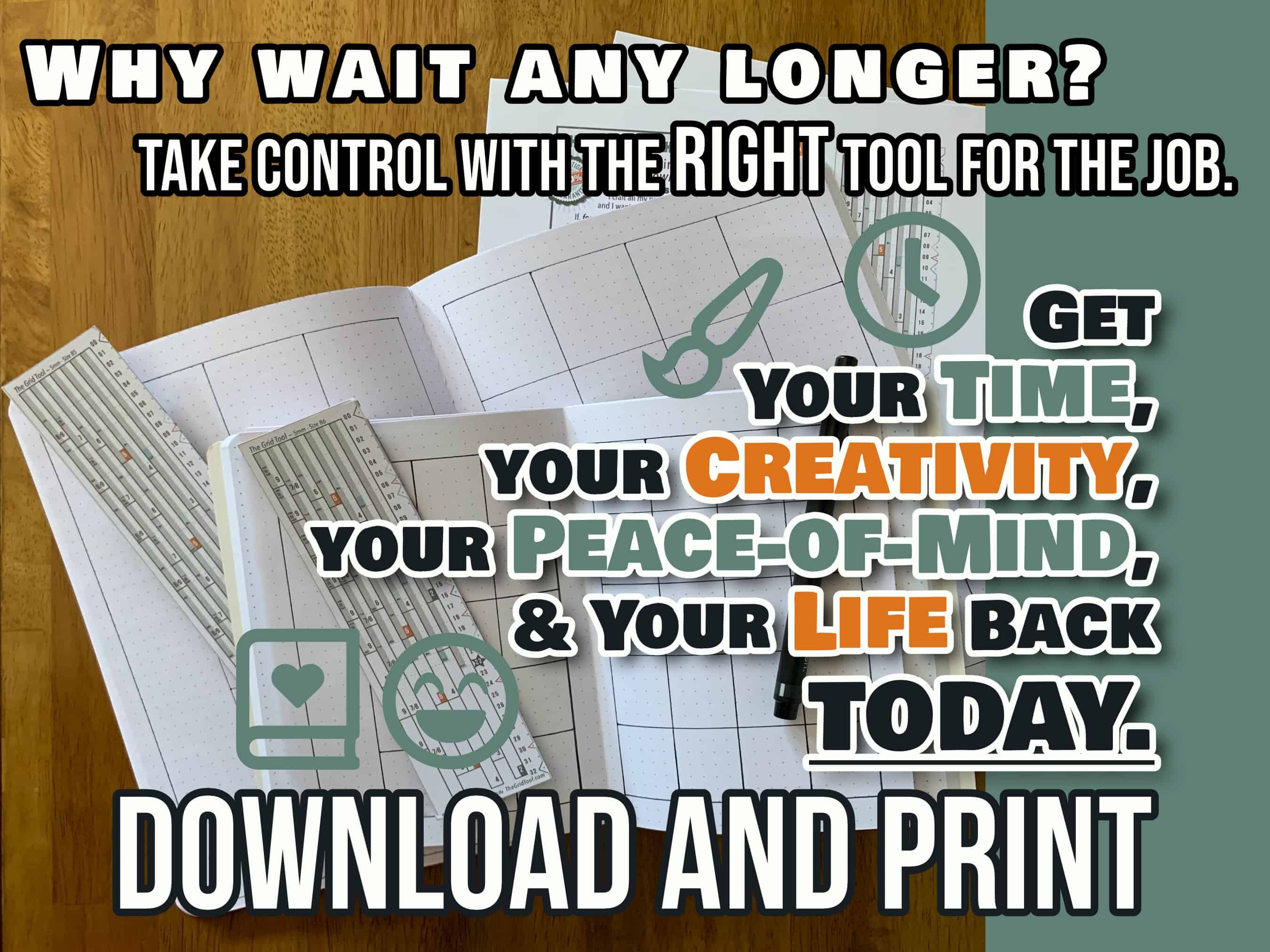 SERIES B SET Smarter Spacing Ruler Bundle : Printable Bullet Journal ...