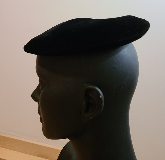 1960 Military inspired vintage hat fascinator - Gem