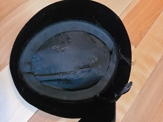 1960 Military inspired vintage hat fascinator - Gem