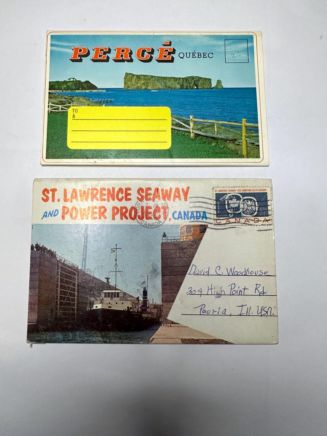 Vintage Canada Postcards - Etsy