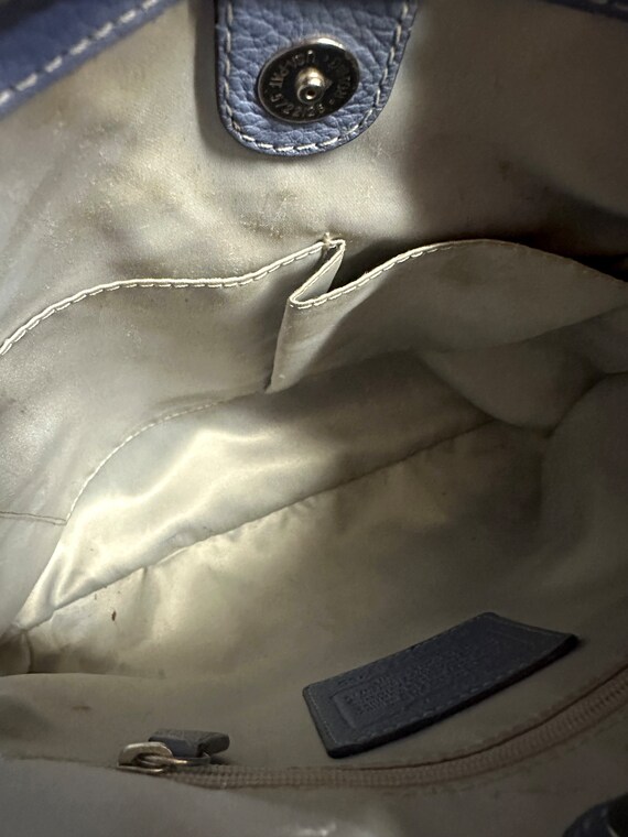 Coach Cornflower Blue Penelope Leather Crossbody bag - Gem