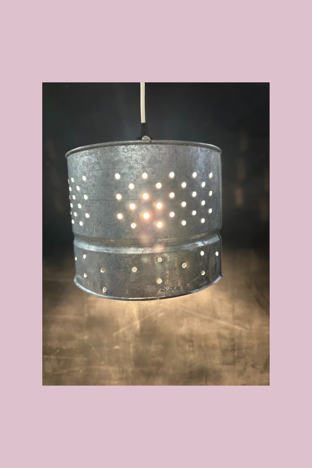 Bait Bucket Hanging Light Fixture - Etsy