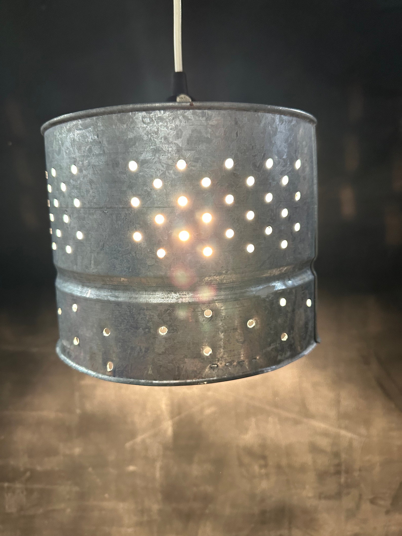 Bait Bucket Hanging Light Fixture - Etsy