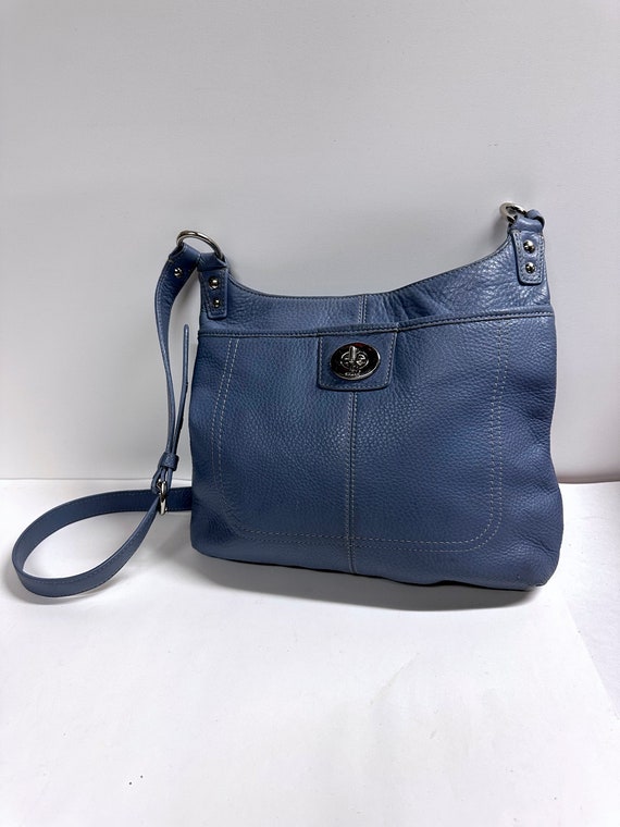 Coach Cornflower Blue Penelope Leather Crossbody bag - Gem