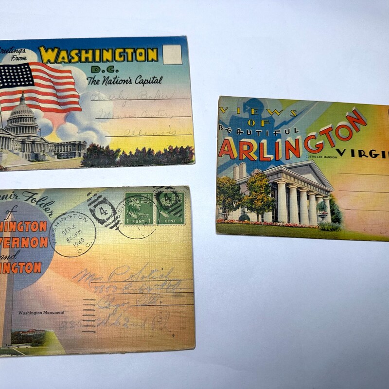 Virginia Postcards - Etsy