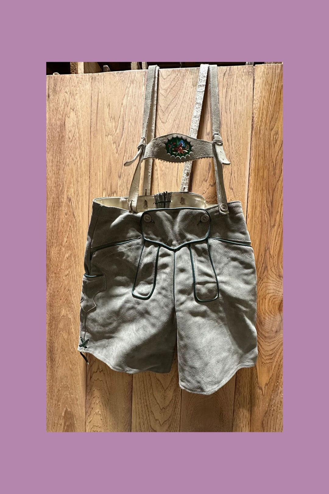 Authentic Lederhosen, Child-size- 1960s - Etsy