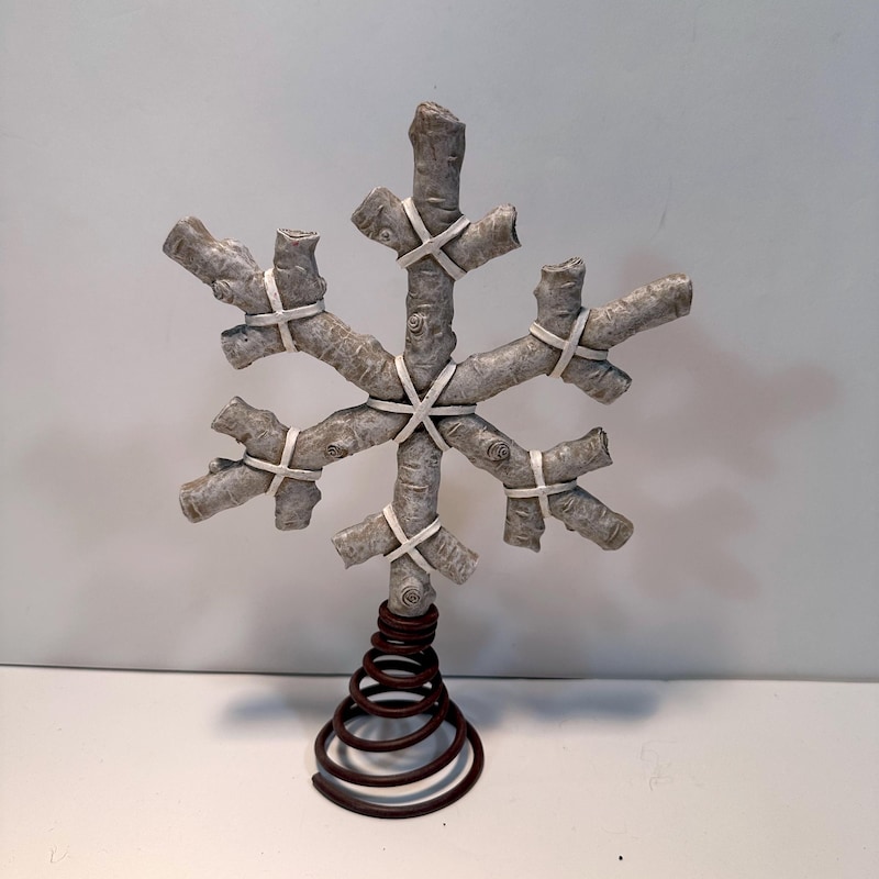 Wood Star Tree Topper - Etsy