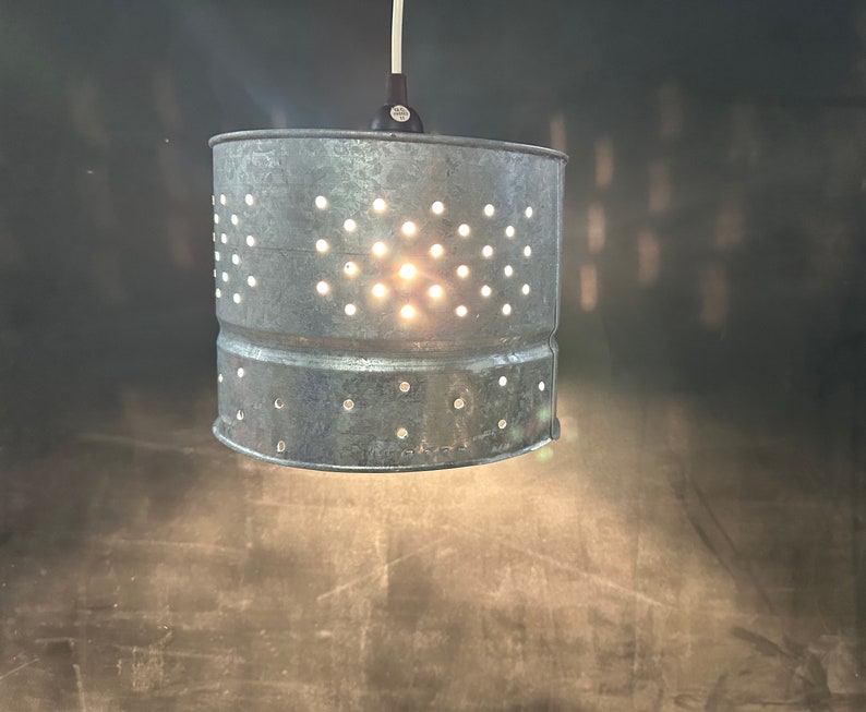 Bait Bucket Hanging Light Fixture - Etsy