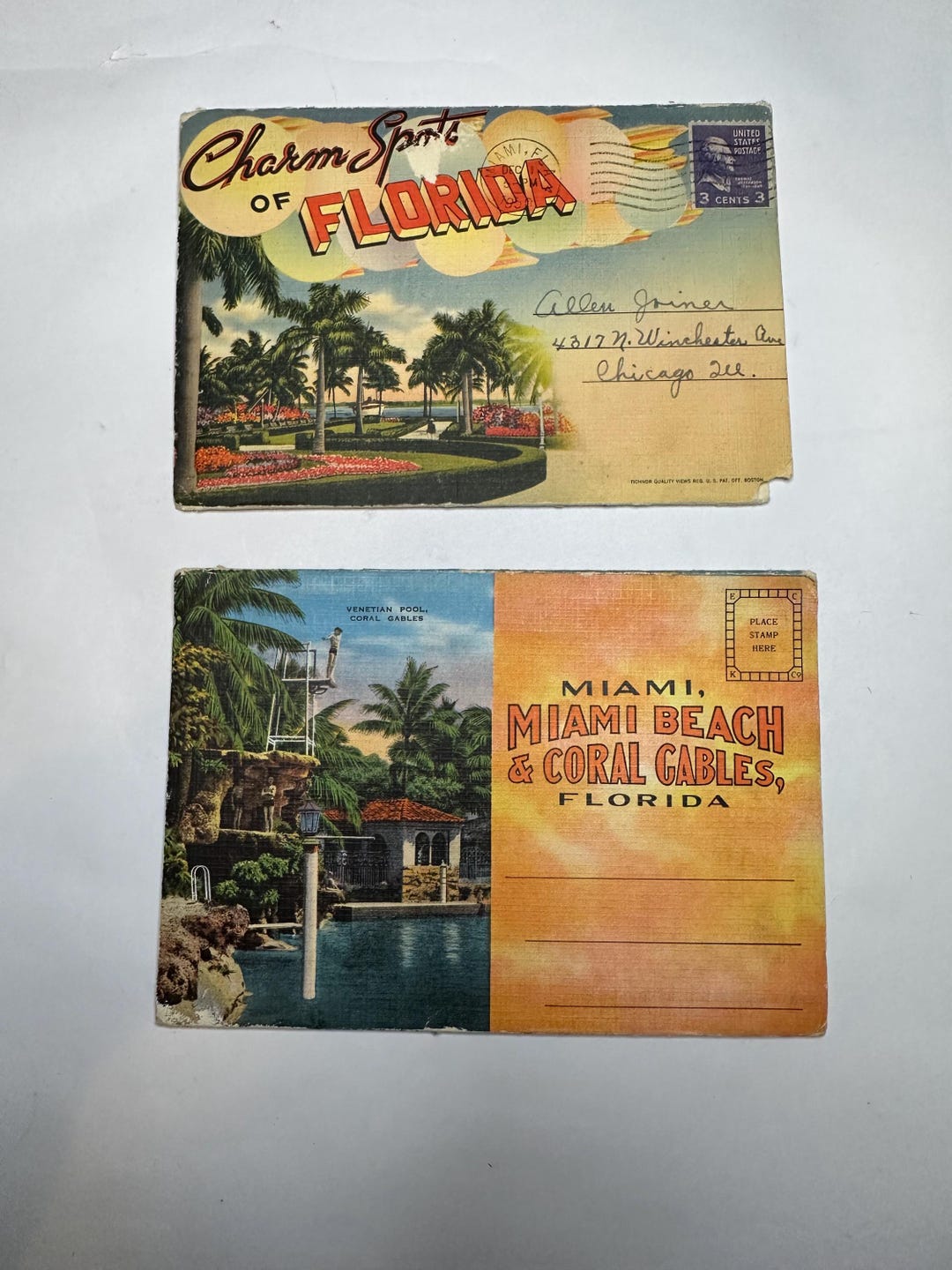 Vintage Florida Post Cards - Etsy