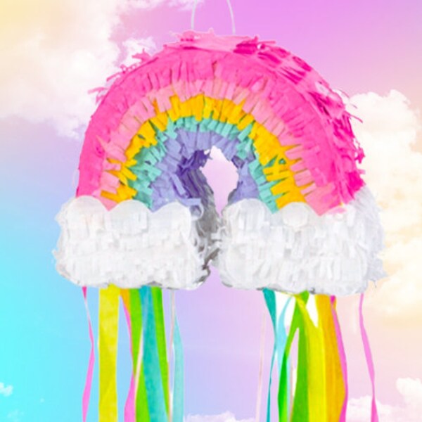 Rainbow Pinata - Etsy