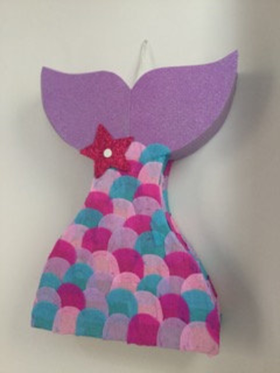 Mermaid pinata. Mermaid tail pinata. mermaid Party decoration. | Etsy