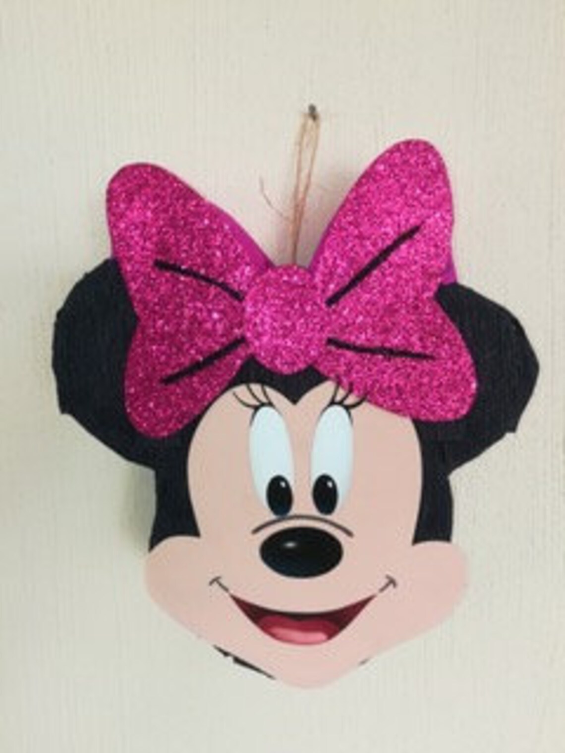 Minnie Mouse Head Pinata Minnie Mouse Birthday Party Minnie | Etsy