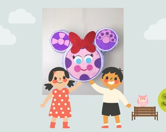 Minnie Mouse Pinata | Etsy