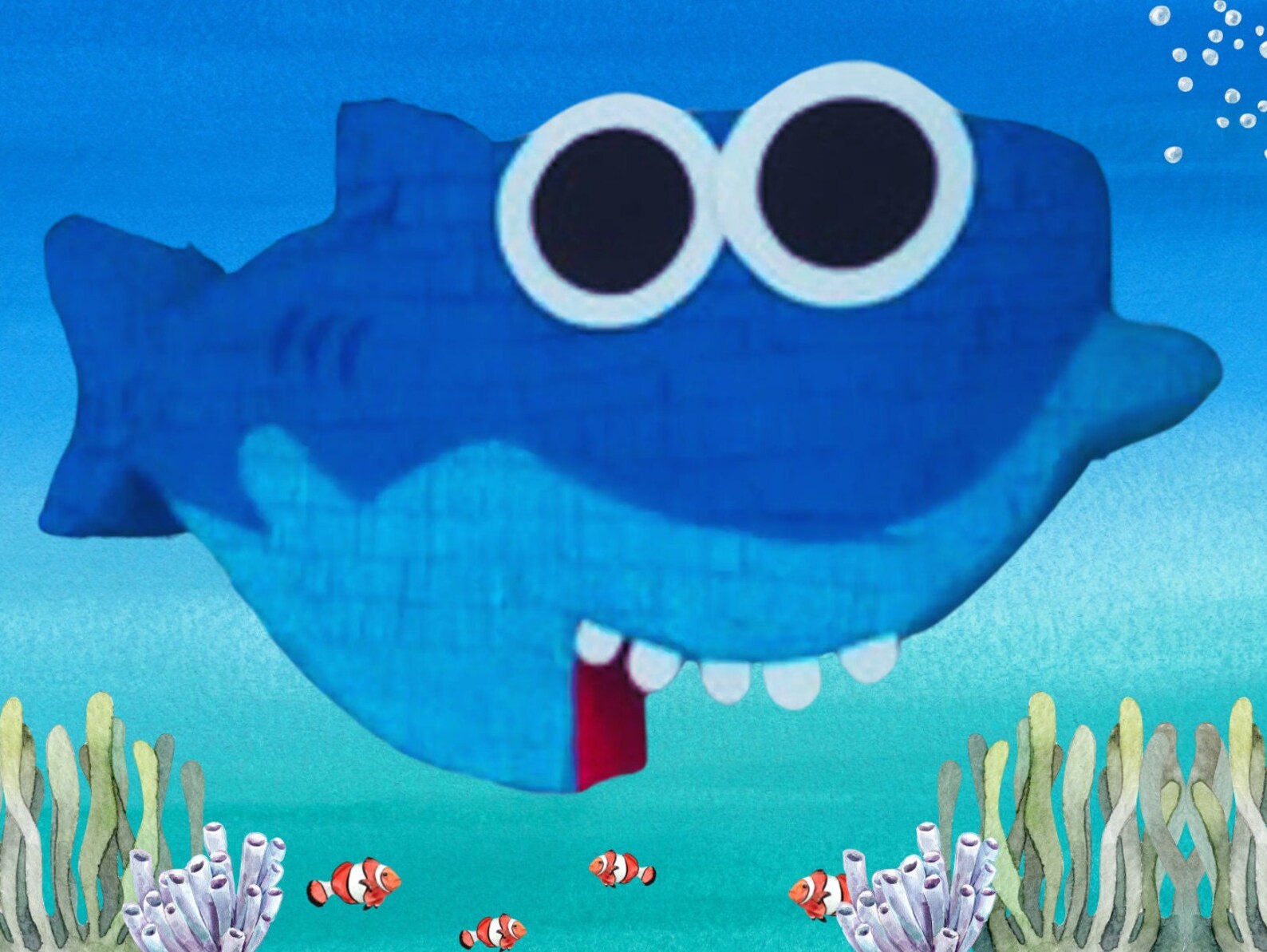 Baby Shark Pinata Under the Sea Birthday Party Under the Sea - Etsy