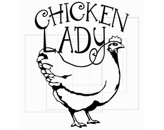 Lady Chicken - Etsy