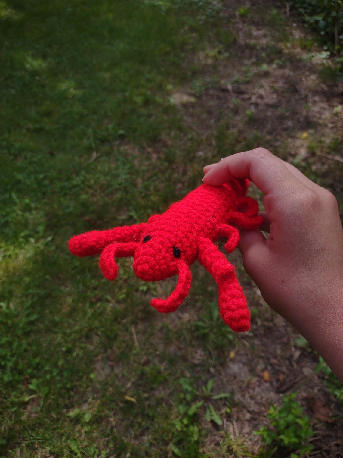 No-sew Lobster Crochet Pattern *PATTERN ONLY* - Cute No Sew Crochet ...