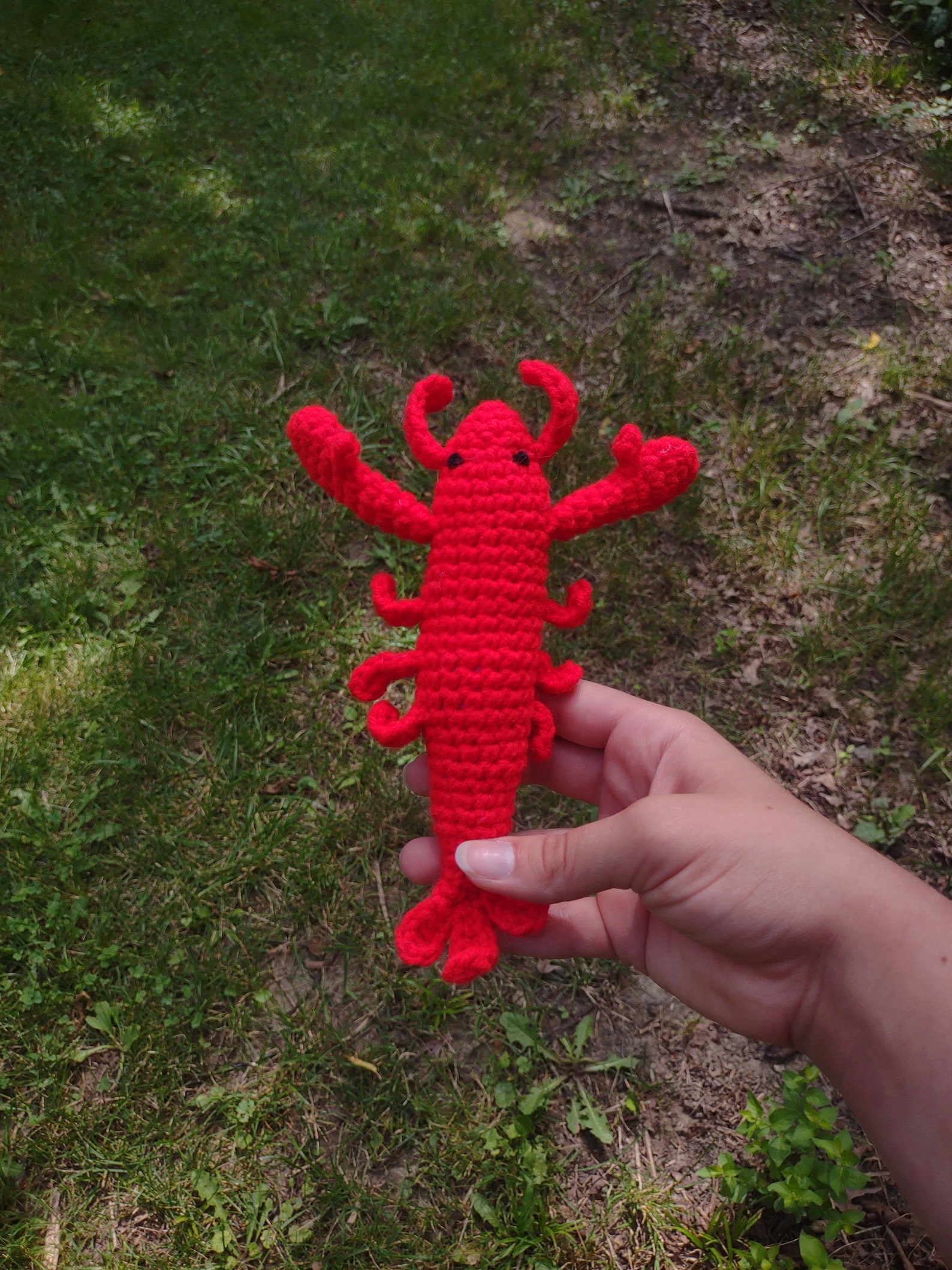 No-sew Lobster Crochet Pattern *PATTERN ONLY* - Cute No Sew Crochet ...