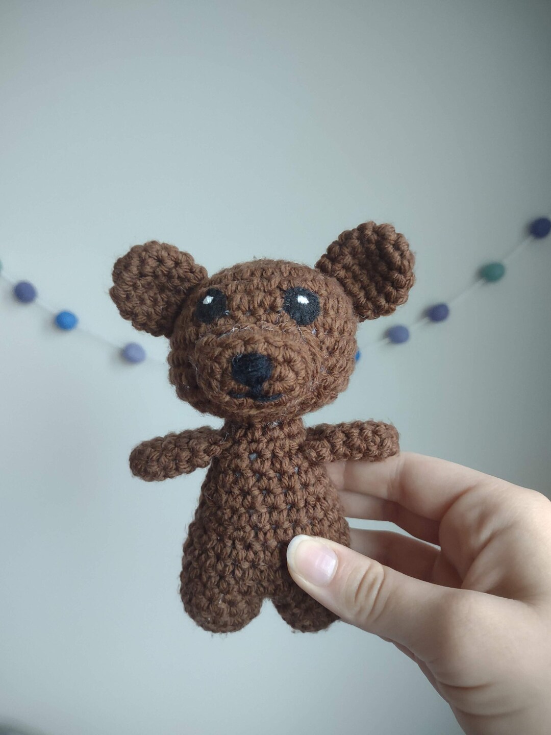 Mini Bear Crochet Pattern *PATTERN ONLY* - Cute Little Crochet Bear ...