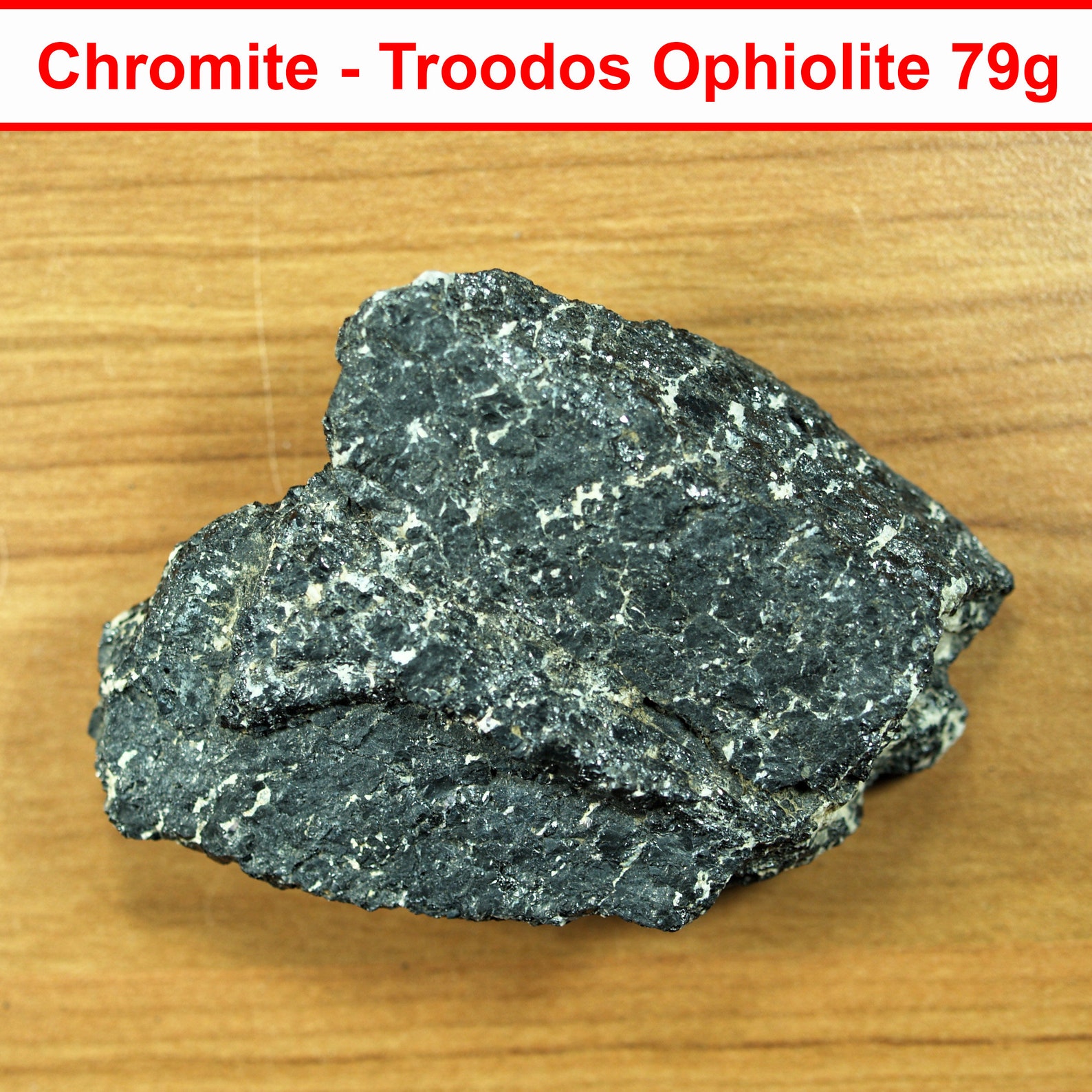 01456 Chromite Mineral Specimen 79g Cyprus Troodos Ophiolite | Etsy