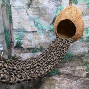 Coconut Hide W/ Paracord Bridge and Wider Opening (perfect for White's ...