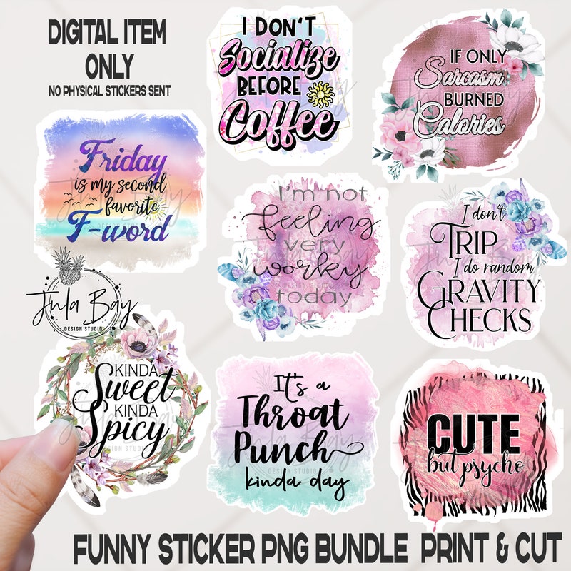Funny Adult Stickers - Etsy