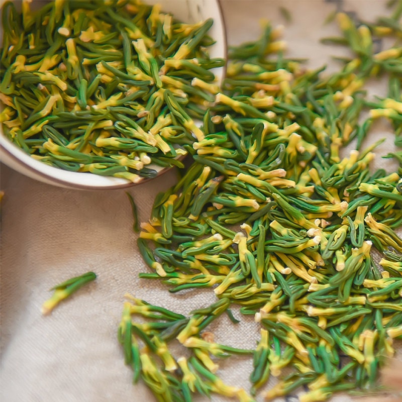 Organic Lotus Seed Core Tea Dried Herbs Plumula Nelumbinis Herbal Teas ...