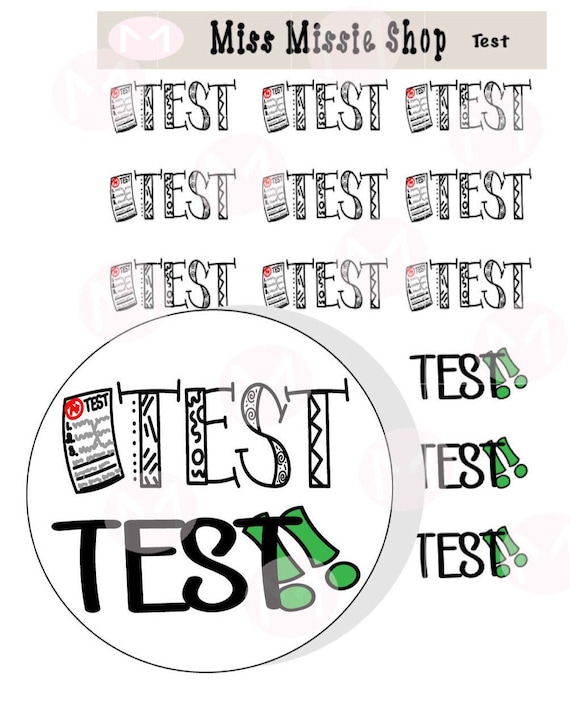 Objective and Standard Stickers Teacher Stickers Planner Stickers ...