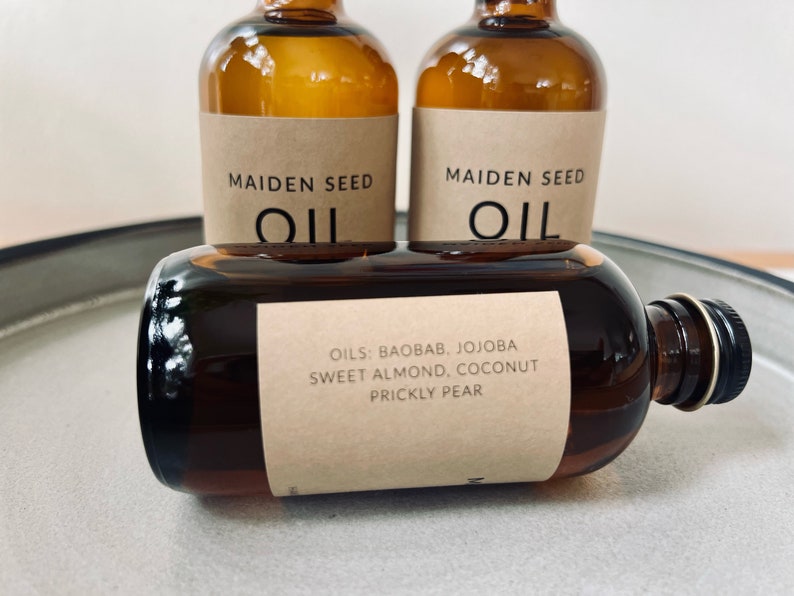 Maiden Seed Body Oil DESERT BLEND - Etsy