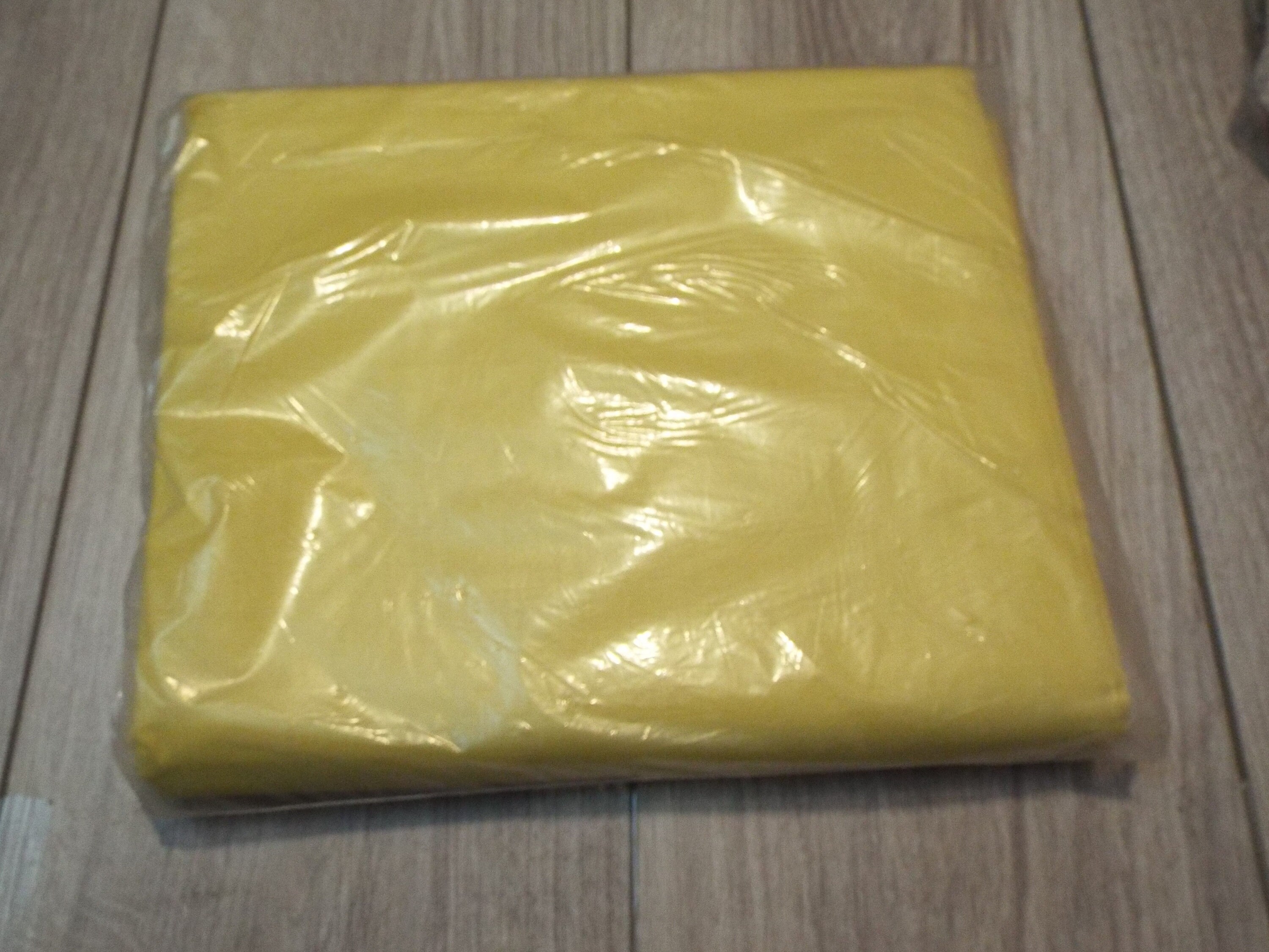 Vintage SEARS Yellow Sheet Solid Yellow Muslin Sheet Full - Etsy