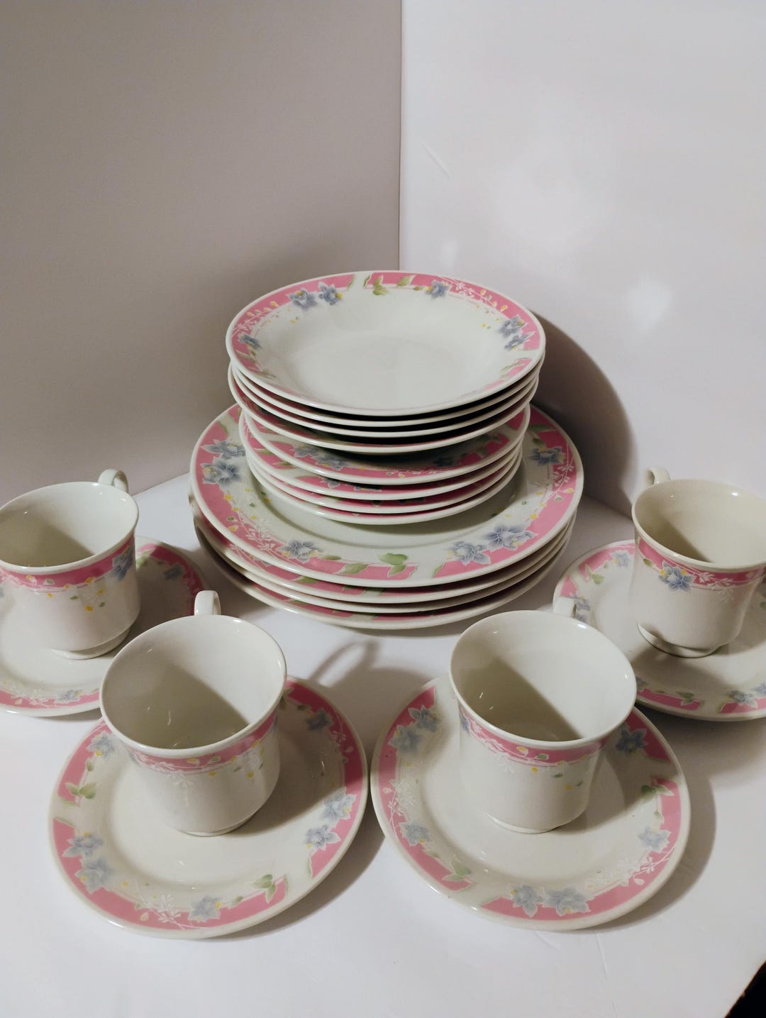 Vintage Gibson Fairy Tale China Set – 20 Pieces - Etsy