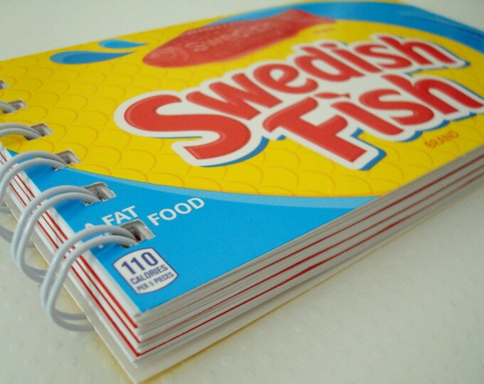 Candy Box Notebook, Swedish Fish - Etsy