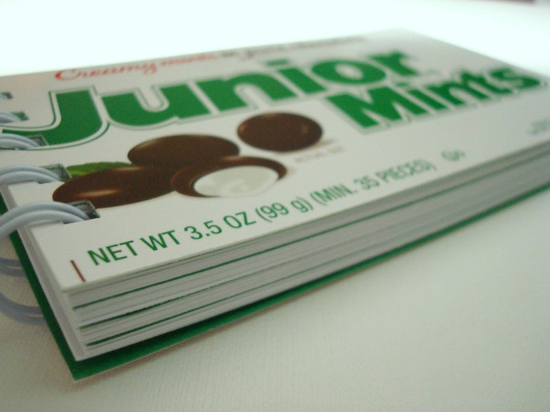 Candy Box Notebook, Junior Mints - Etsy