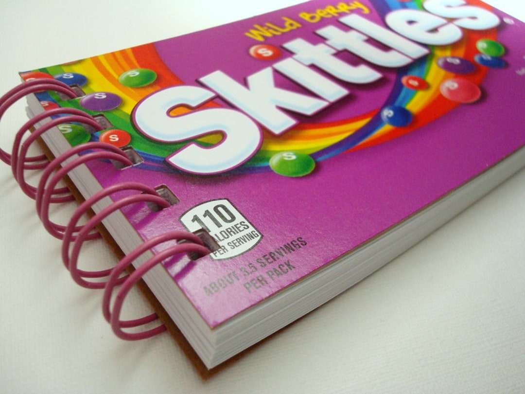Candy Box Notebook, Wild Berry Skittles - Etsy