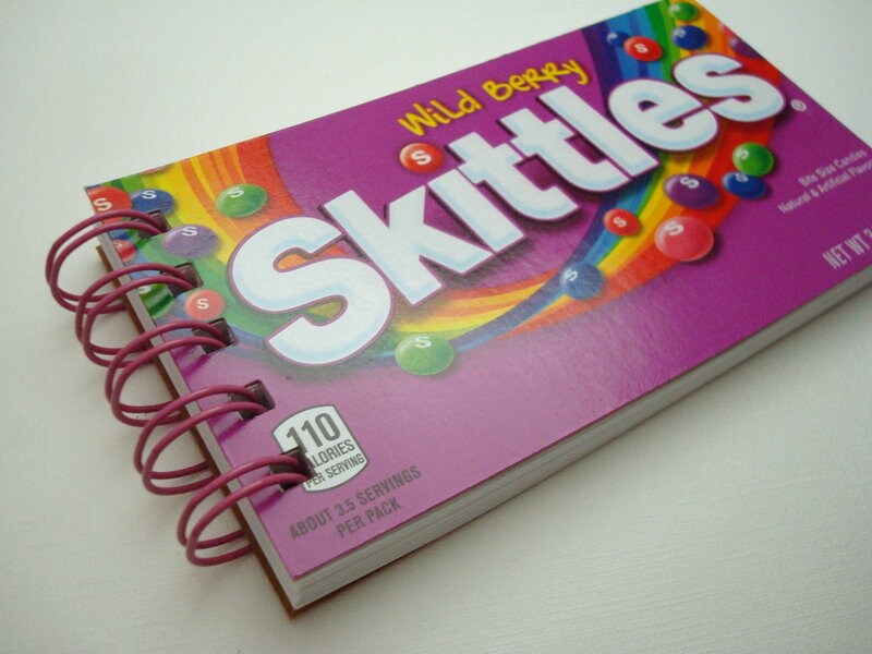 Candy Box Notebook, Wild Berry Skittles - Etsy