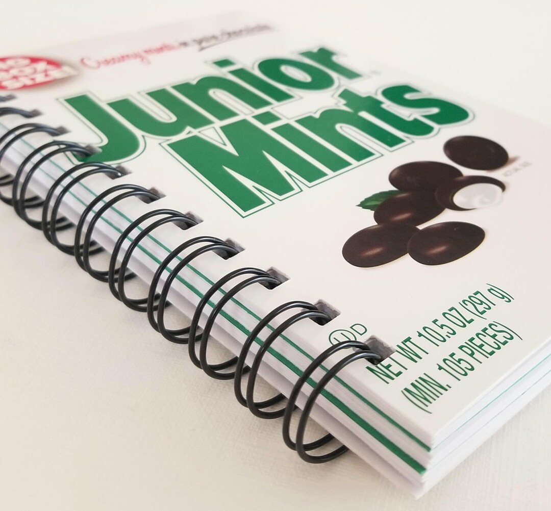 Candy Box Notebook, Junior Mints Big Box - Etsy