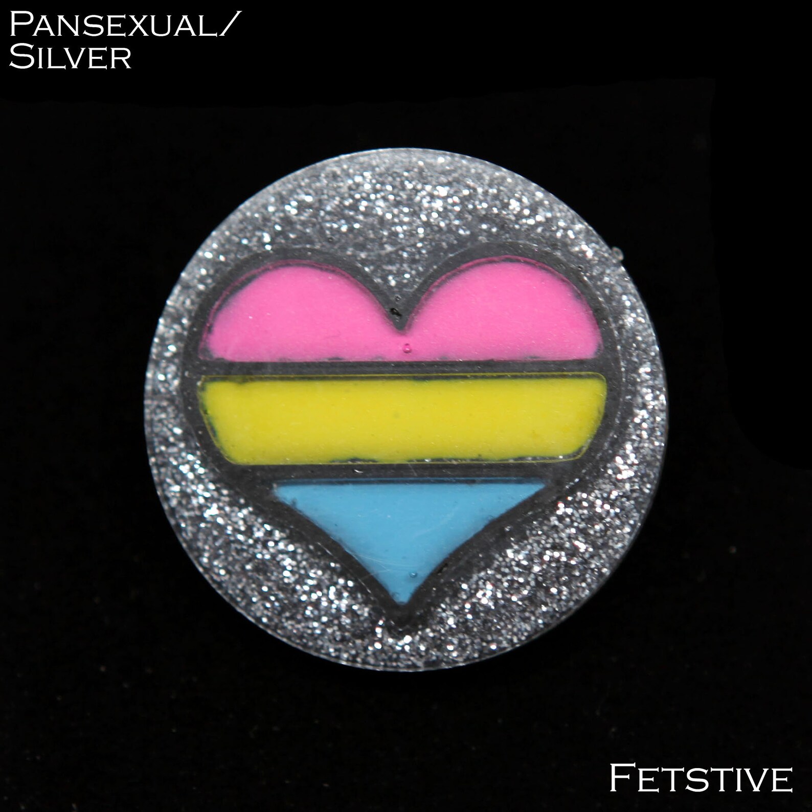 Heart Pride Flag Pin available in Several Styles - Etsy