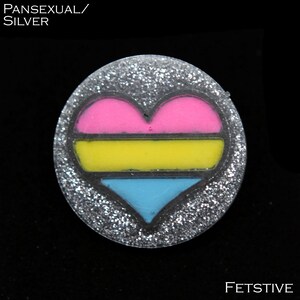 Heart Pride Flag Pin (available in Several Styles!) - Etsy