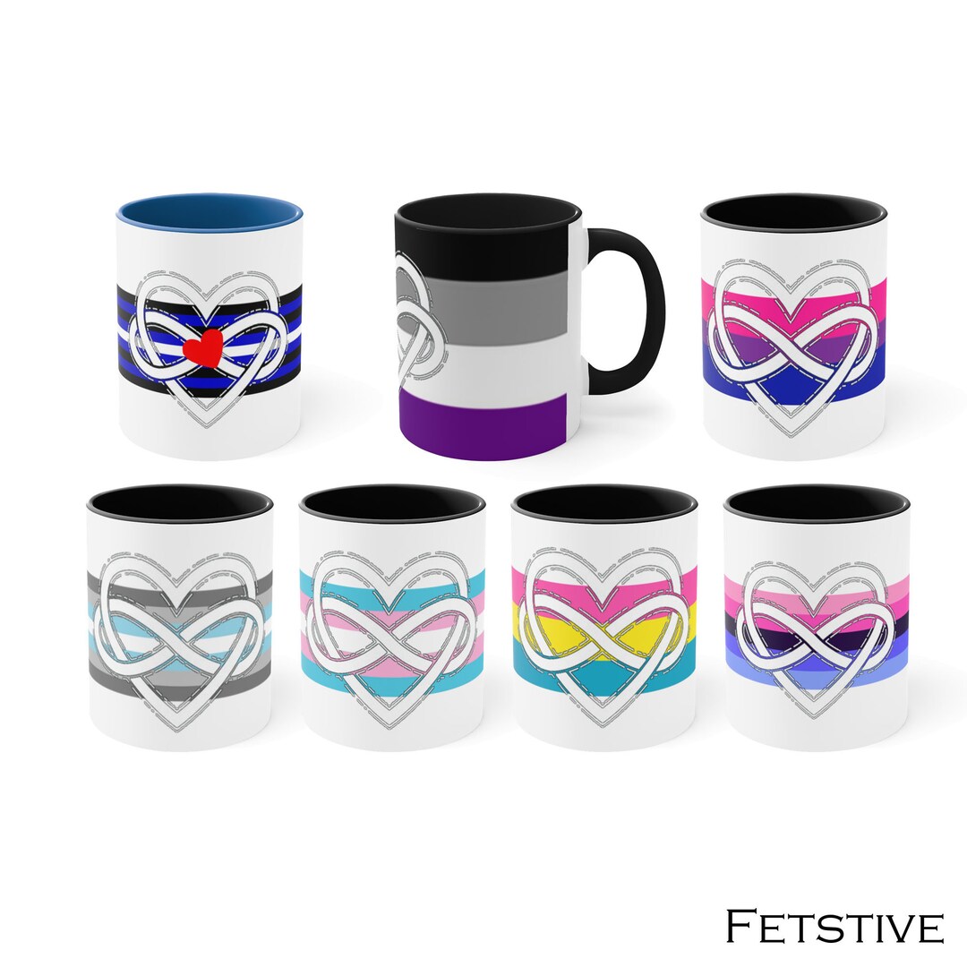 Bi, Ace, Omni, Trans, Pan, Demiboy or Bdsm/leather Poly Pride Coffee ...