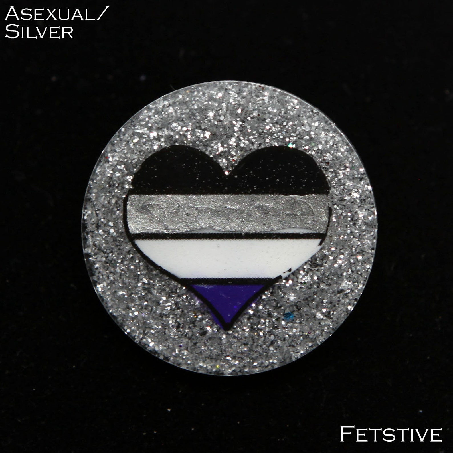 Heart Pride Flag Pin available in Several Styles - Etsy