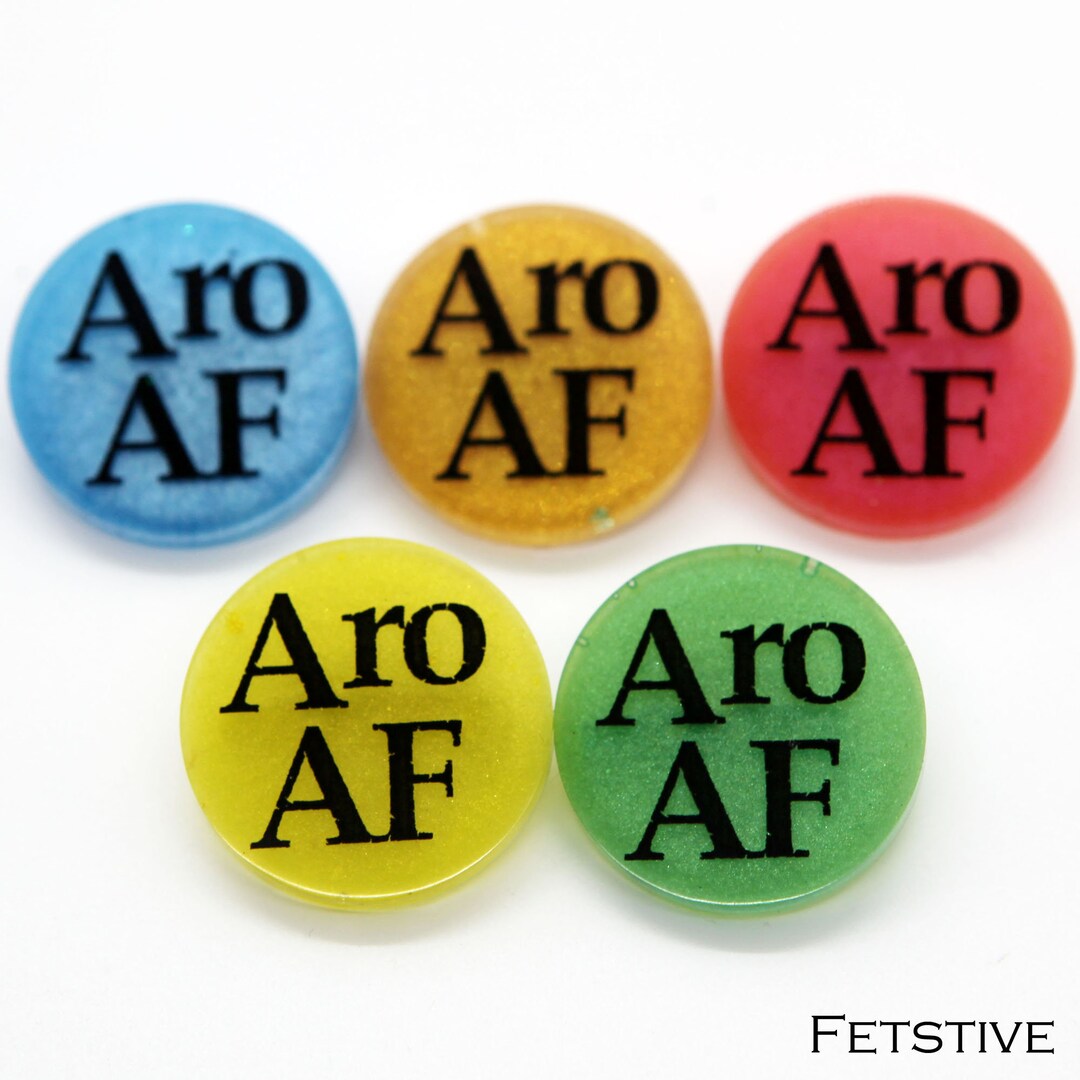 Aro AF Pin available in Several Colors - Etsy