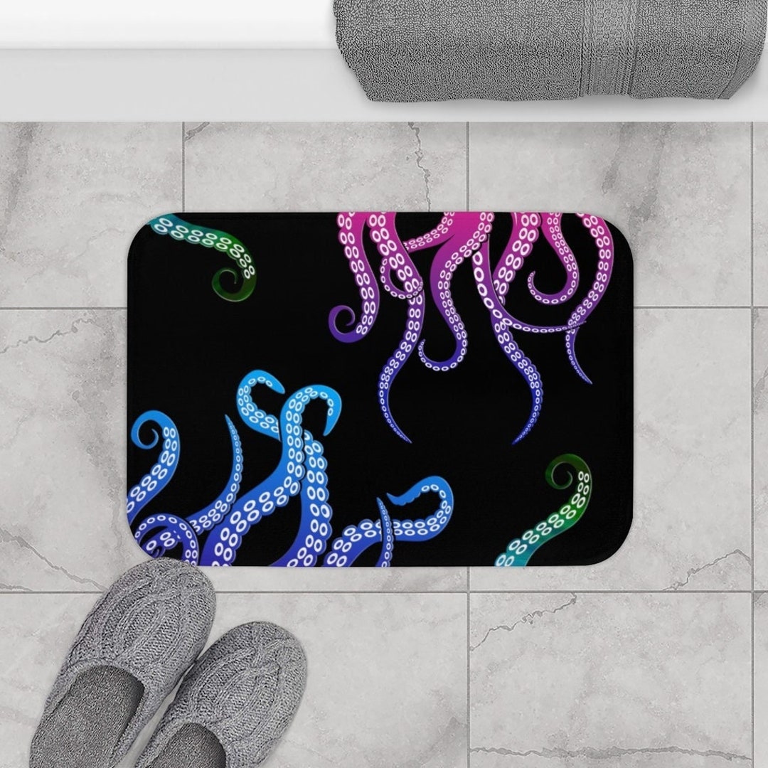 Octopus Tentacle Bath Mat available in Two Sizes - Etsy