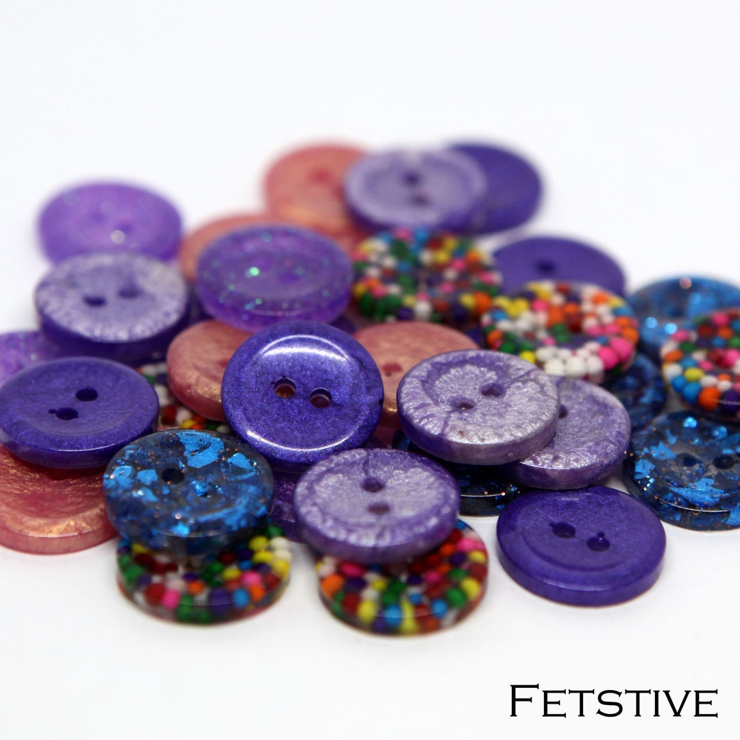 18mm Buttons set of 6 several Color Options Available - Etsy