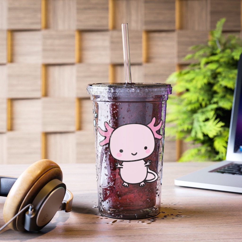 Adorable Axolotl Acrylic Cup 16oz | Etsy