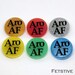 Aro AF Pin available in Several Colors - Etsy