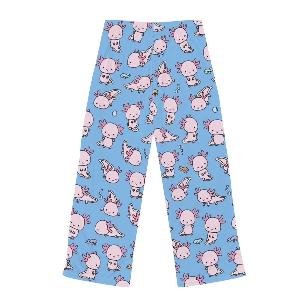 Adorable Axolotl Pajama Pants In Women S Sizes Etsy