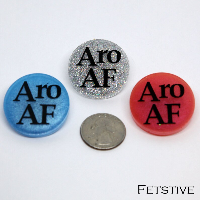 Aro AF Pin available in Several Colors - Etsy
