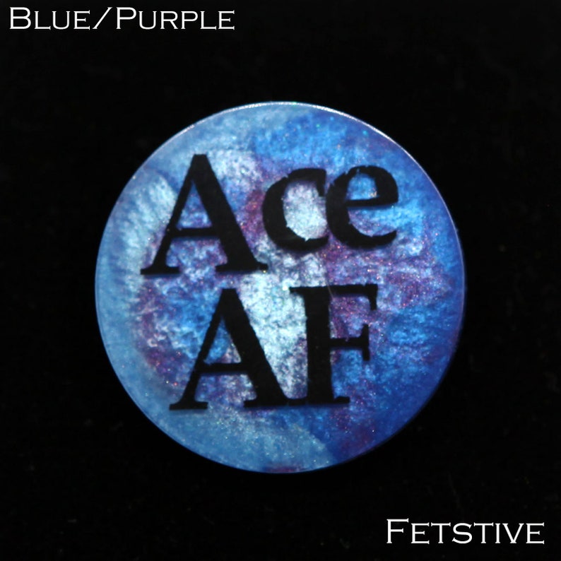 Ace AF Pin available in Several Colors | Etsy