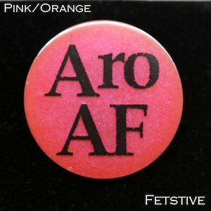 Aro AF Pin available in Several Colors - Etsy